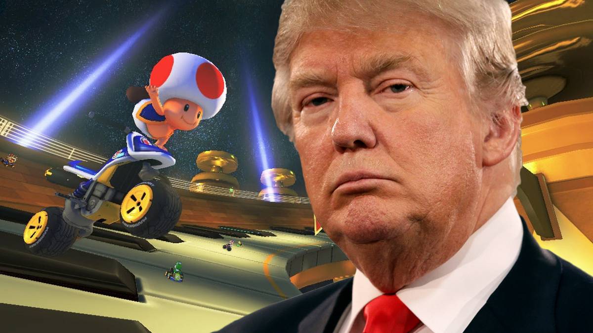 Mario Kart Bizarrely Trending Due to President Donald Trump