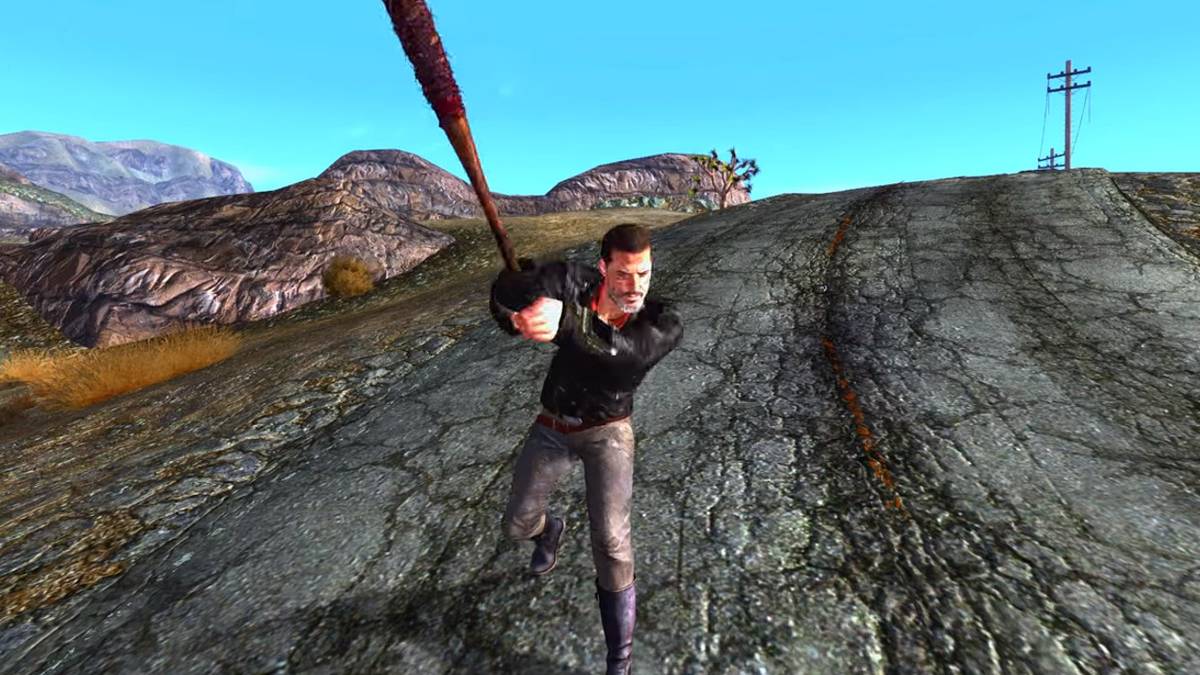 Play As TWD's Negan (& Lucille) With Fallout: New Vegas Mod