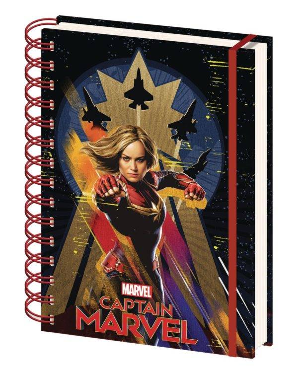 Captain Marvel Art Reveals Up-Close Look at Costume & Helmet