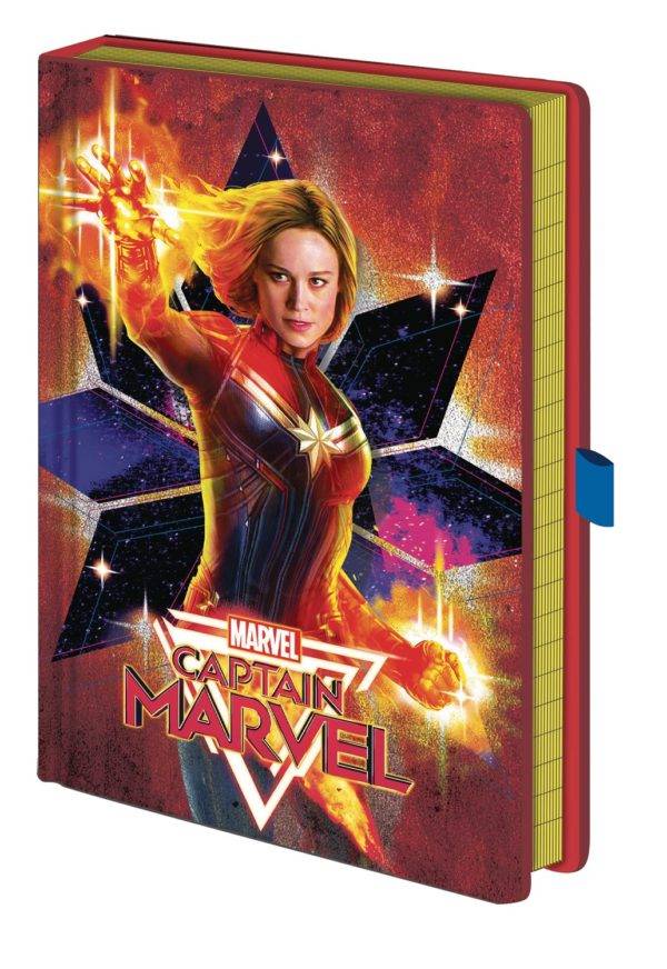Captain Marvel Art Reveals Up-Close Look at Costume & Helmet