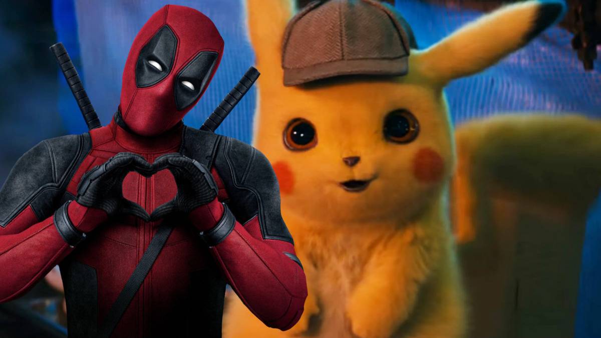 Pikachu Becomes Deadpool In Detective Pikachu Fan Art