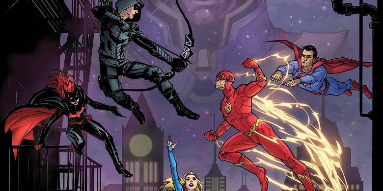 Arrowverse Elseworlds Crossover Gets Cool Comic Book-Style Poster