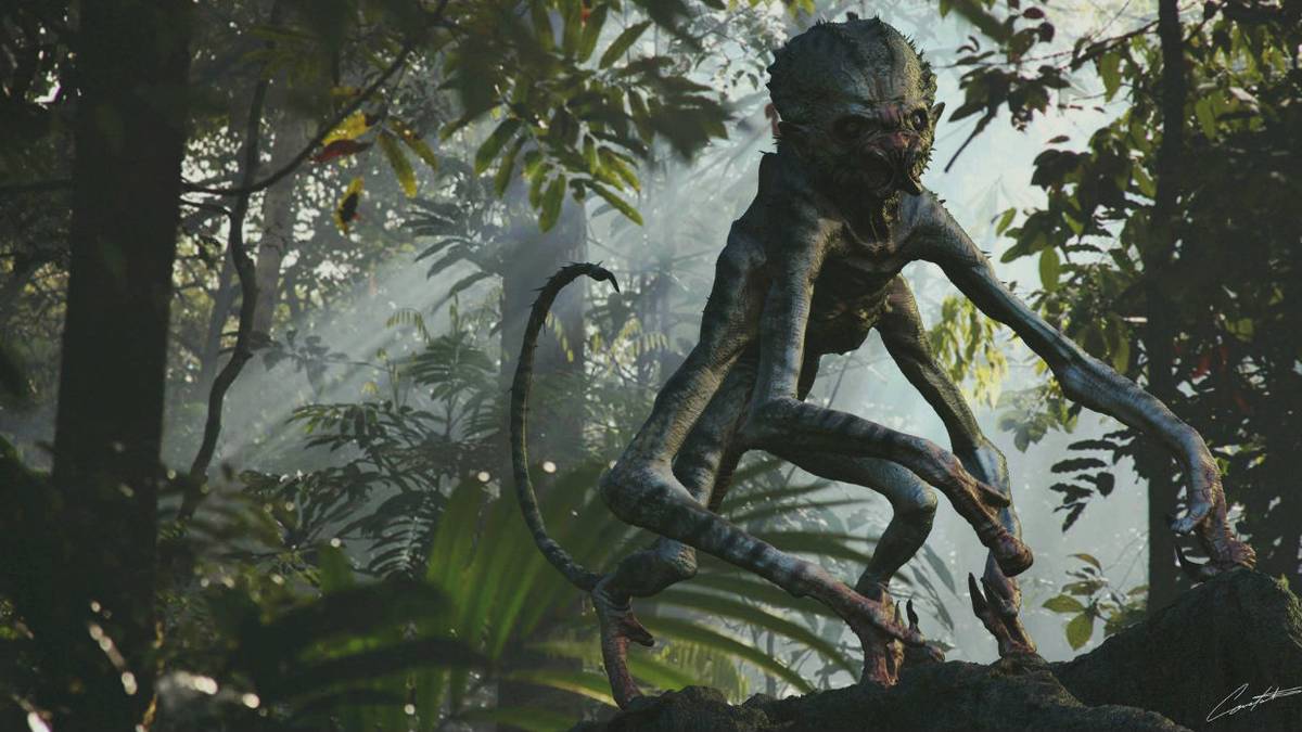 The Predator Video Reveals Artwork For Deleted Hybrid Creatures