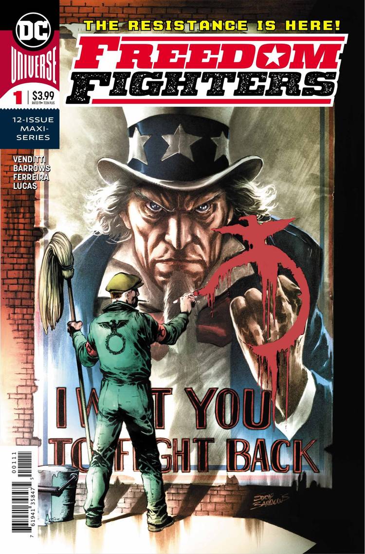 Freedom Fighters #1: Exclusive Look at DC's Nazi America
