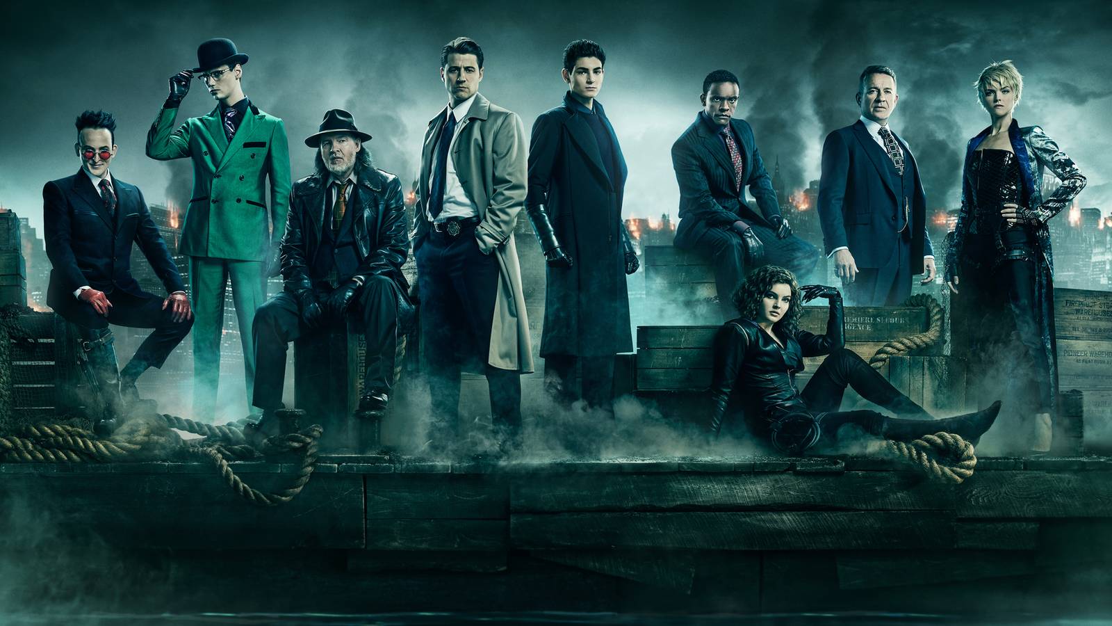 Gotham Finale Footage Description: Final Batman, Penguin & Riddler
