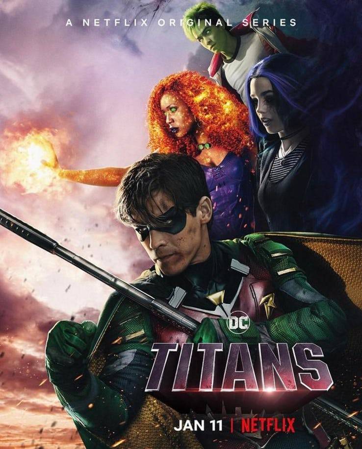 New Titans Poster Released Ahead Of Netflix’s International Debut