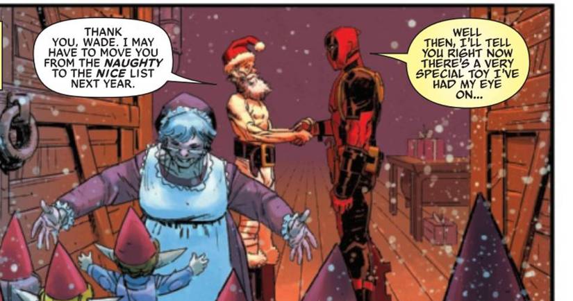 Deadpool Saves Christmas... By Killing Santa Claus