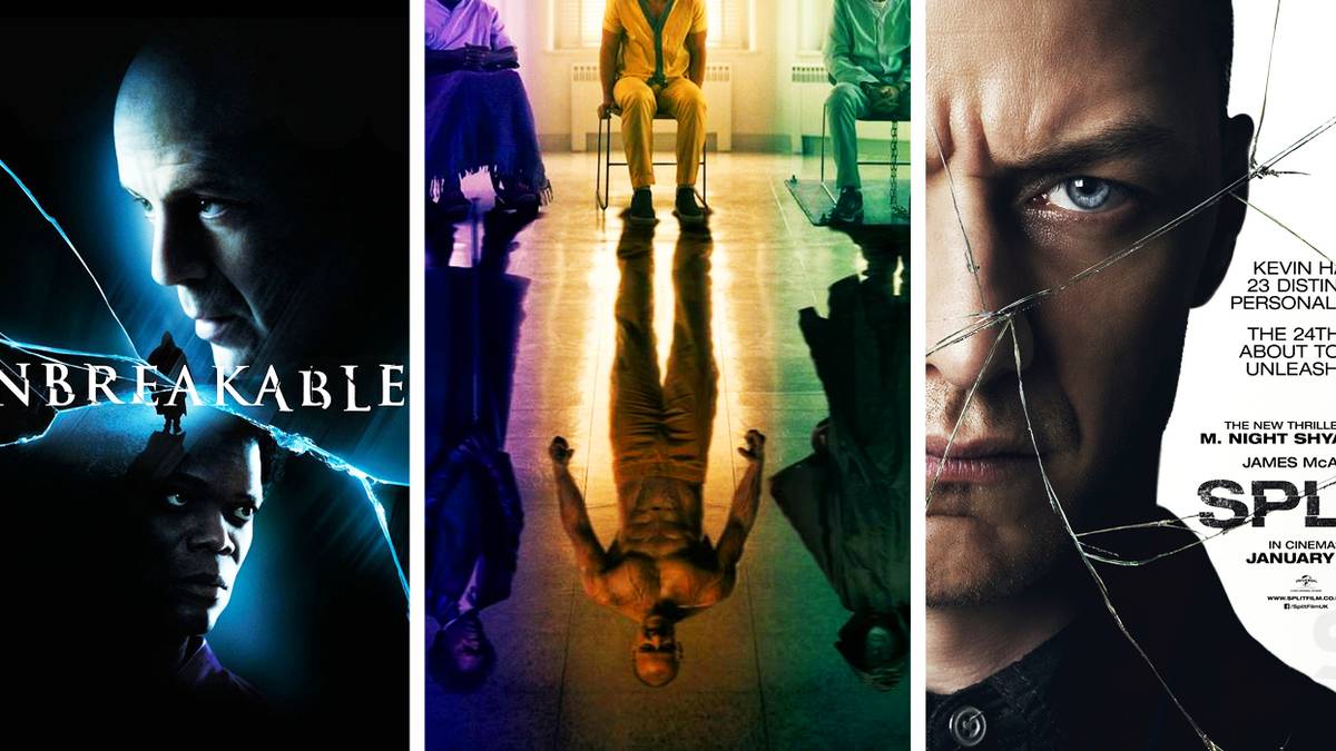 Unbreakable, Split & Glass Movies Ranked, Worst To Best