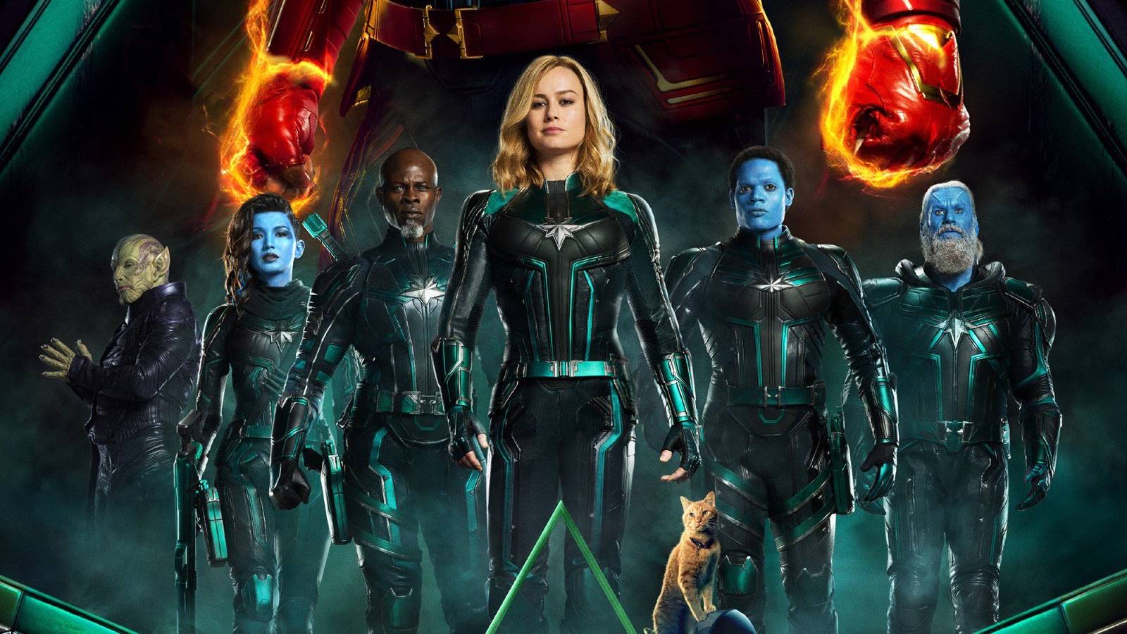 Captain Marvel International Poster Is Very Green Lantern