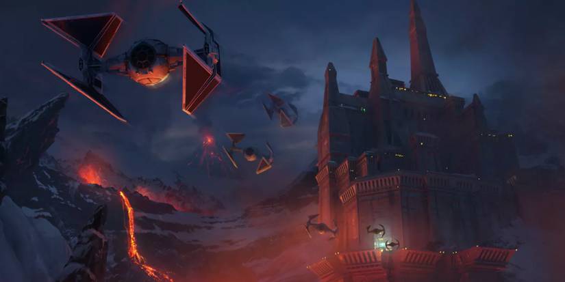 How Darth Vader's Castle Changed From Empire Strikes Back To Rogue One