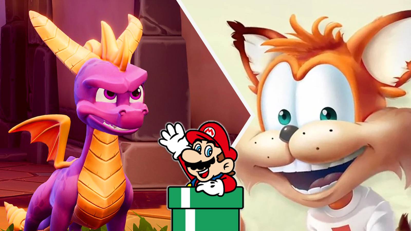 20 Video Game Mascots From The 90s That Tried And Failed To Dethrone