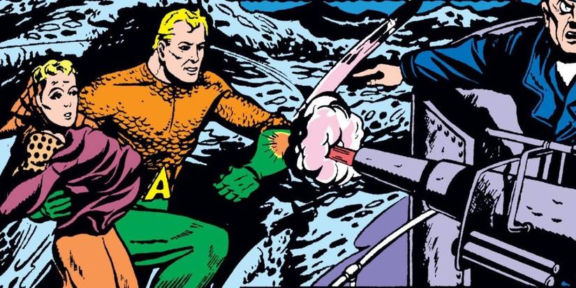 How The Aquaman Logo Changed Over Time