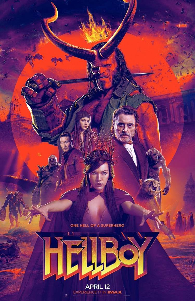 Hellboy (2019) Posters Spotlight the Reboot's Monsters