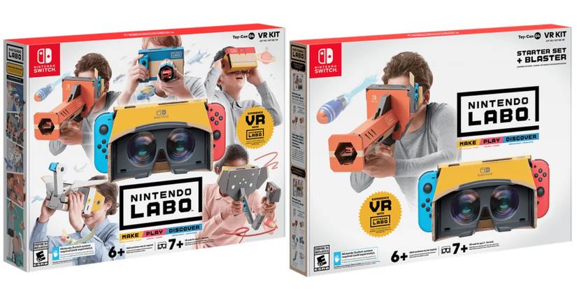 Nintendo Switch is Getting "Simple" VR Support With New Labo Kit