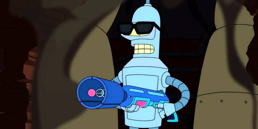 10 Times Bender Died In Futurama (& How)