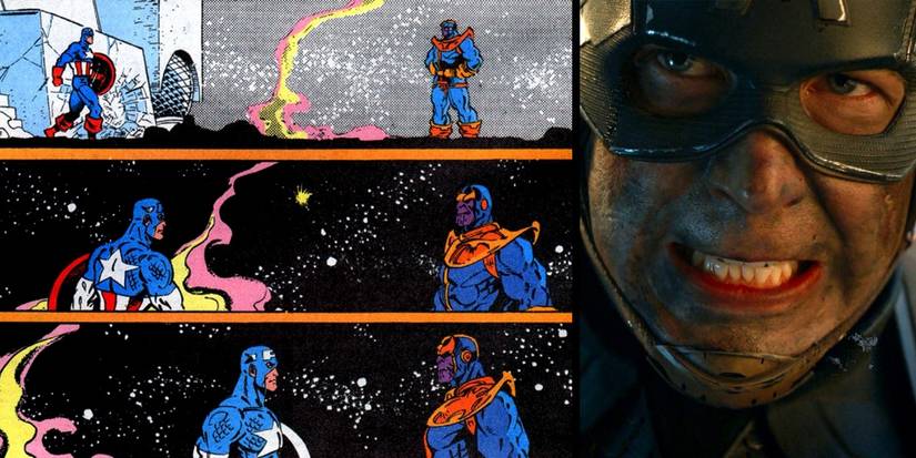 How The Avengers Beat Thanos in The Comics (vs. The Movies)