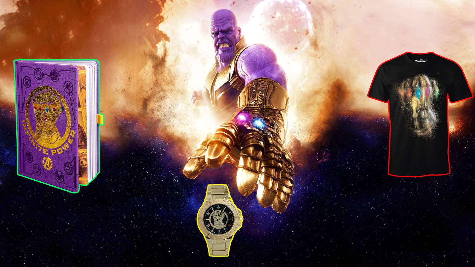 infinity gauntlet colours