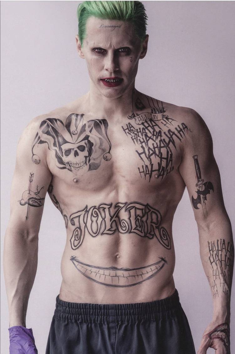 Suicide Squad: Jared Leto's Joker Tattoos Explained