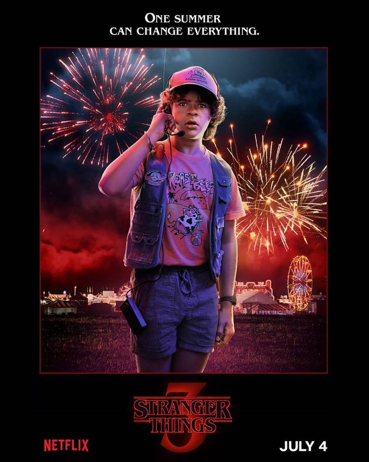 Stranger Things Season 3 Character Posters Bring the Fireworks