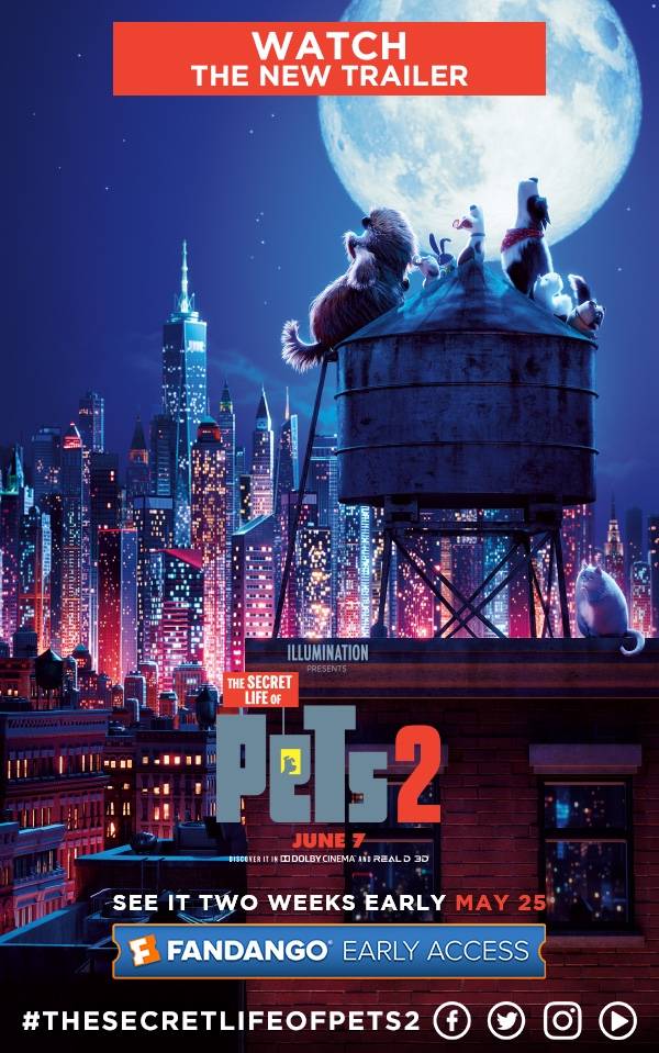 Secret Life of Pets 2 Early Screening Announced With New Trailer