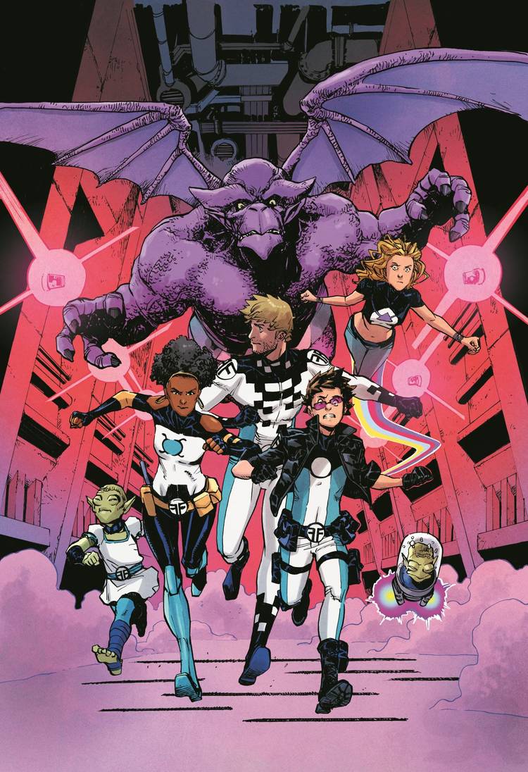 Marvel's FUTURE FOUNDATION Team Previews New 'Fantastic' Family