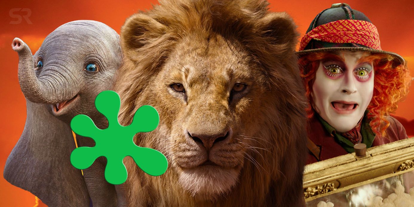 Lion King Is Disney's 6th Rotten Live-Action Remake (Out Of 9 Movies)