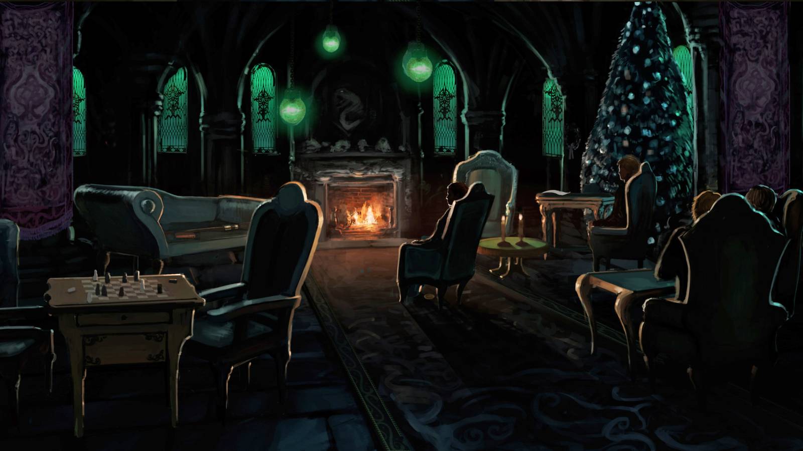 What Does The Slytherin Common Room Look Like