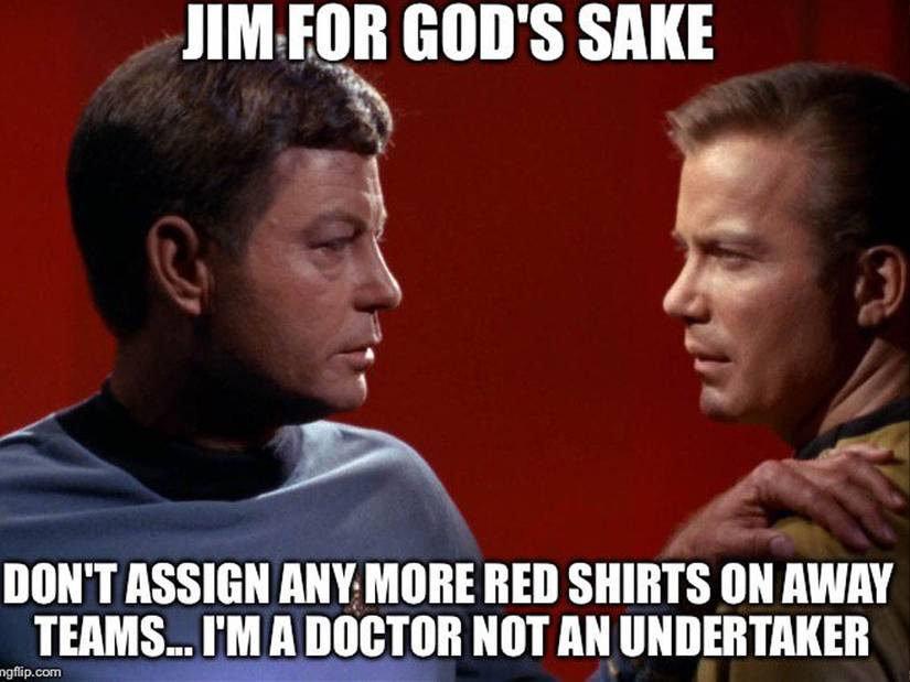Star Trek: 10 Red Shirt Memes That Are Too Funny
