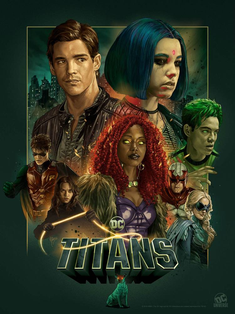DC Universe’s Titans, Swamp Thing & More Get Exclusive SDCC Posters