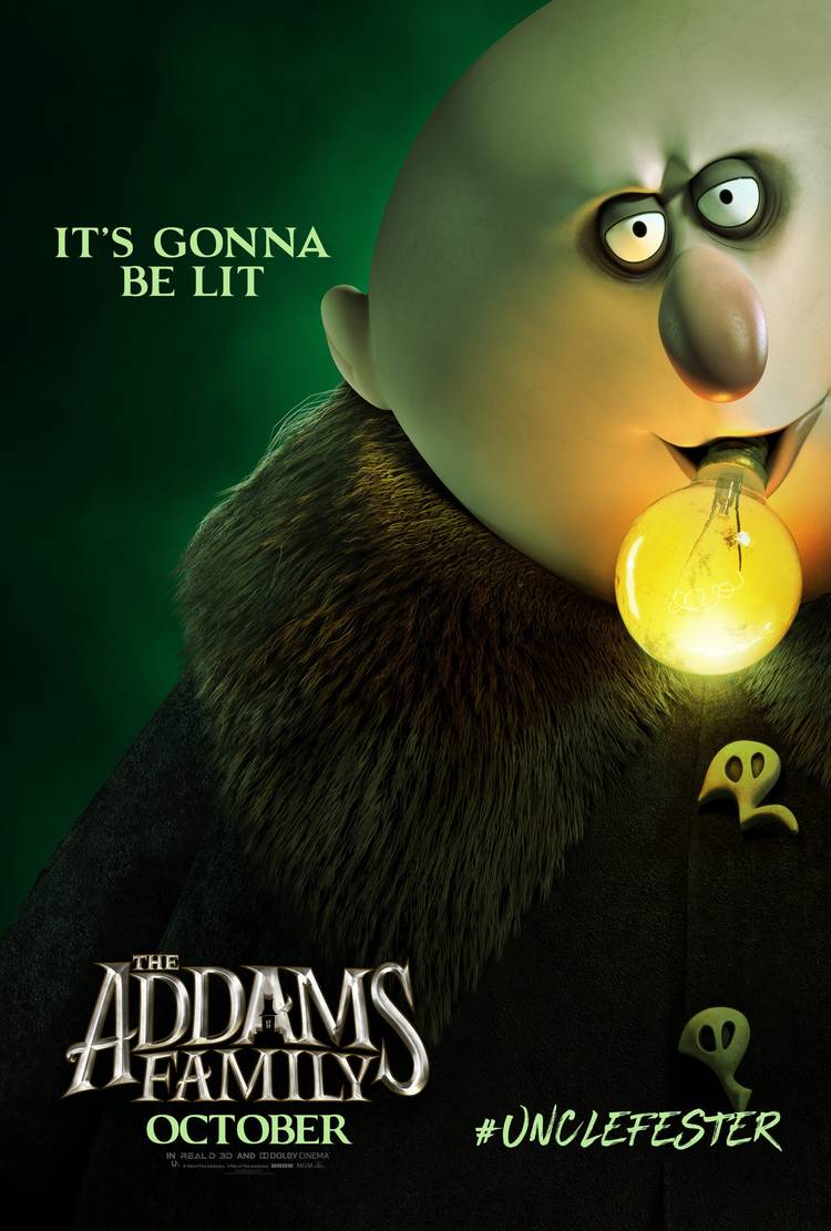 Addams Family Movie Character Posters Are Hip With Today’s Memes