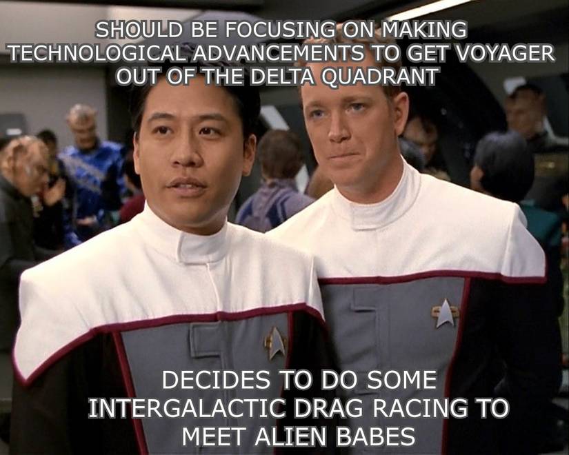 Star Trek: 10 Hysterical Voyager Logic Memes Only True Fans Understand