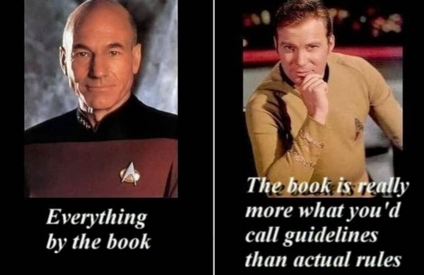Star Trek Captain Memes
