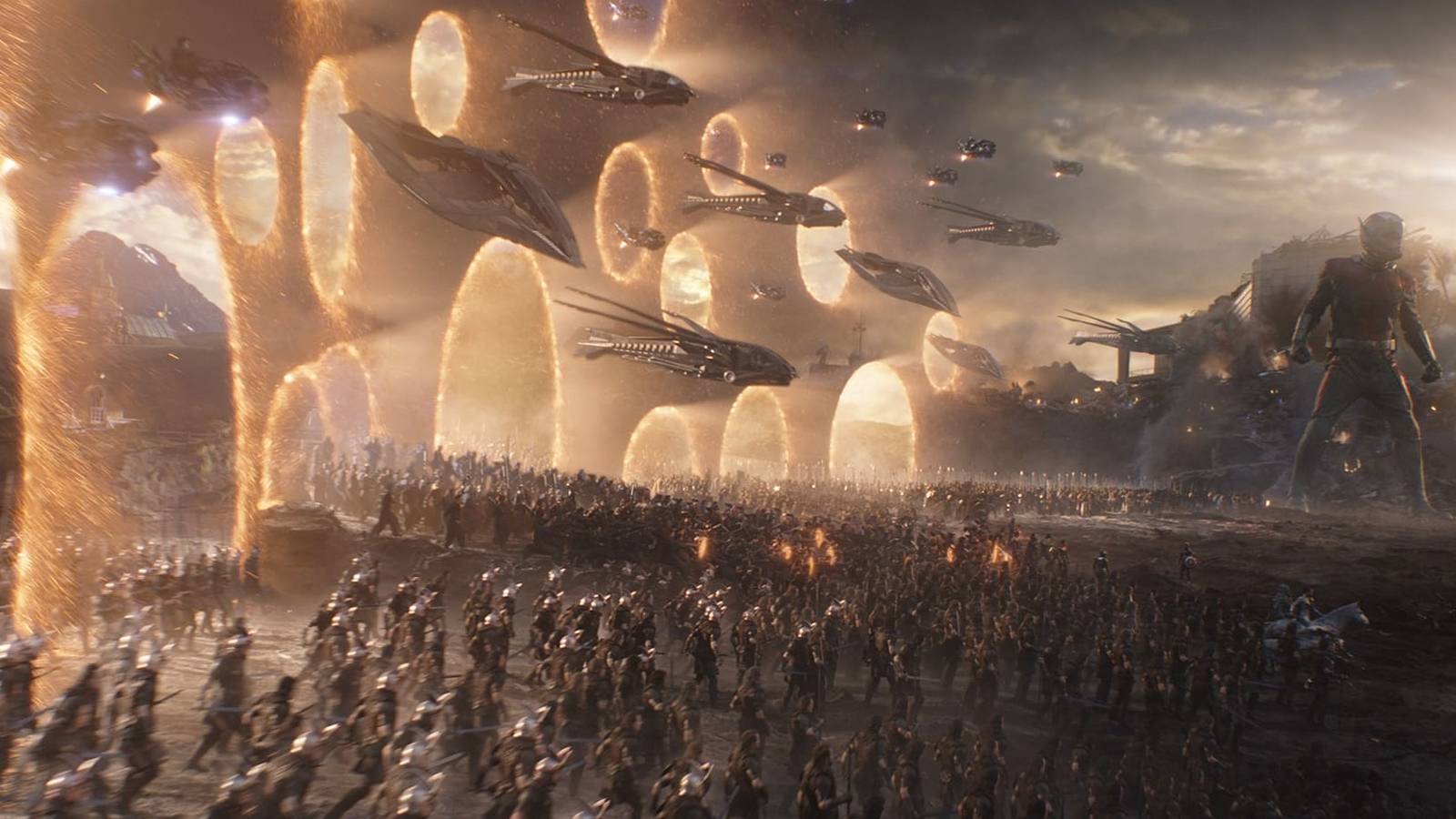 Avengers: Endgame’s Final Battle Cut An Entire Aerial Sequence