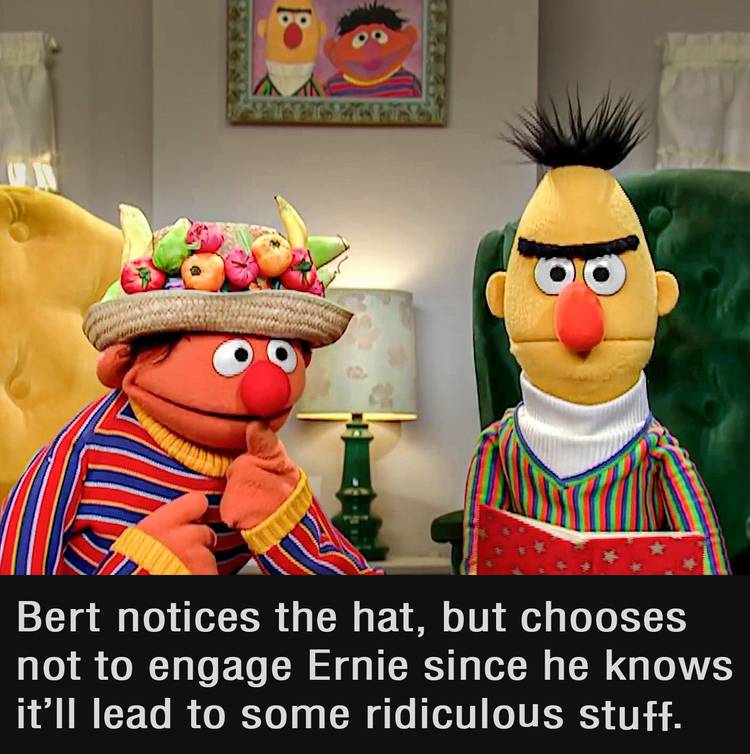 Sesame Street: 10 Hilarious (& Adorable) Bert And Ernie Memes