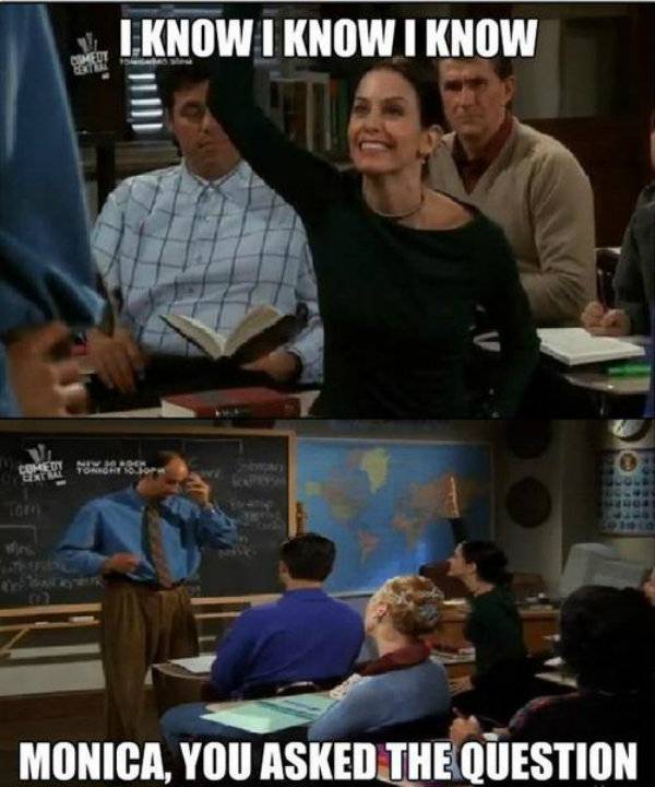 Friends: 10 Monica Memes That Are Too Hilarious For Words