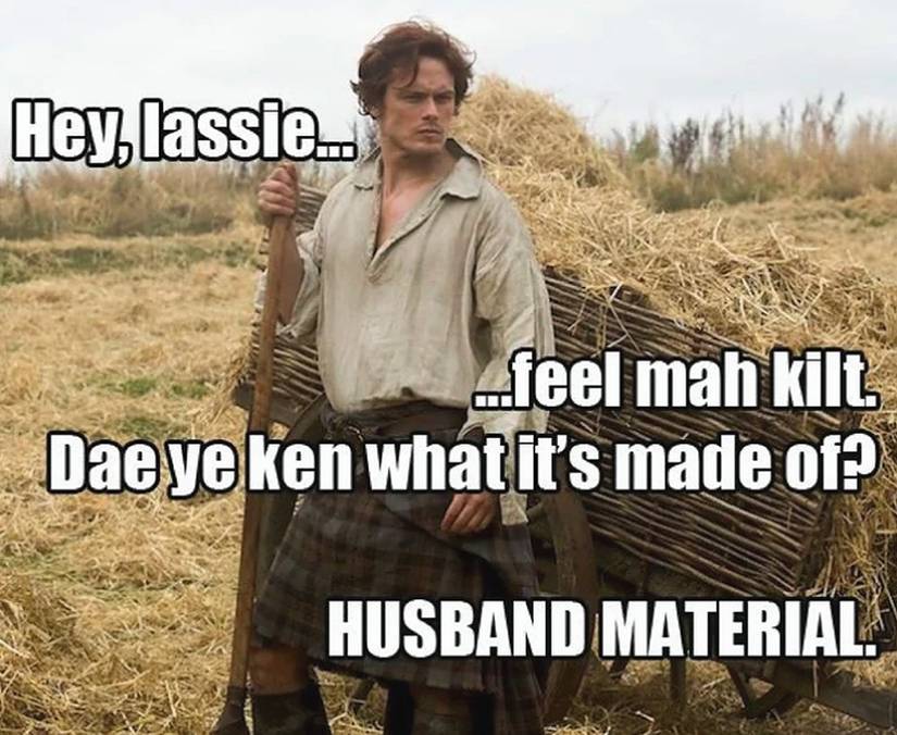 Outlander: 10 Hilarious Season 1 Memes Only A Sassenach Would Get