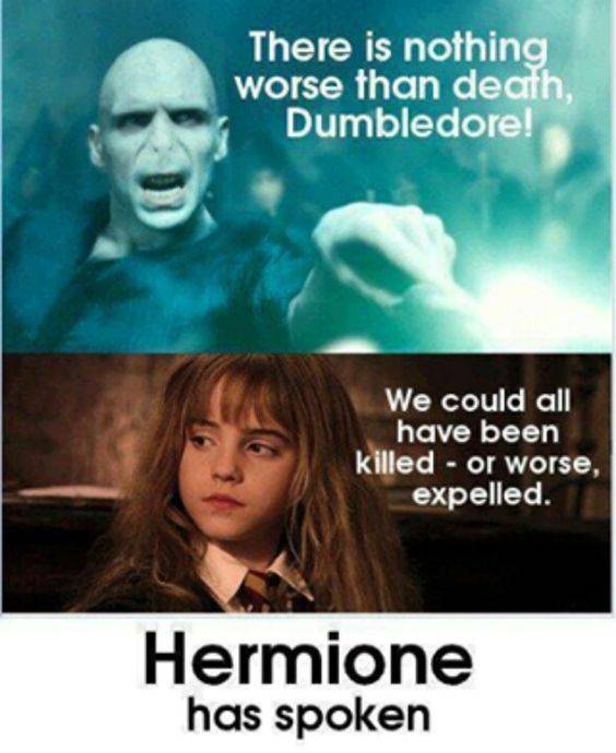 Harry Potter: 10 Hilarious Hermione Memes Only True Fans Will Understand