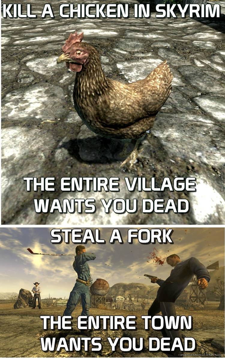 10 Fallout VS Skyrim Memes That Are Absolutely Hilarious
