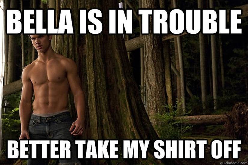 Twilight: 10 Hilarious Jacob Memes That Are Too Funny