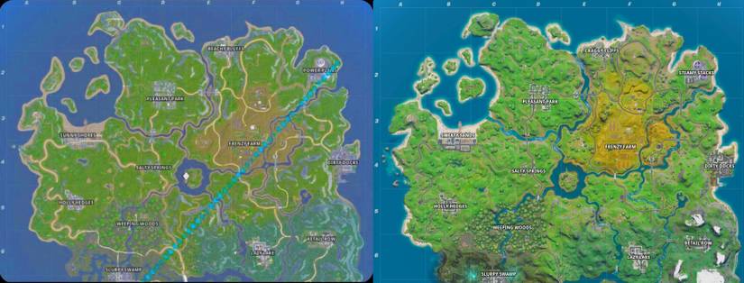 Fortnite's New Map Leaked Over A Month Before Release