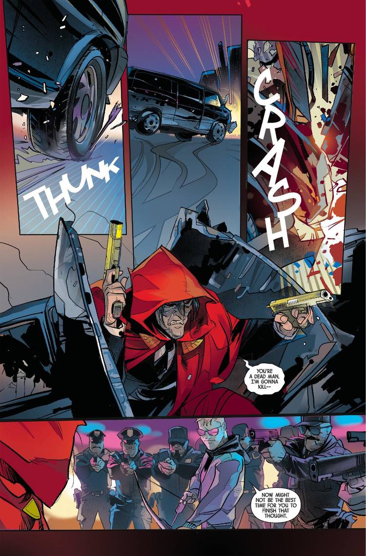 Marvel's HAWKEYE: FREEFALL Preview With Writer Matt Rosenberg
