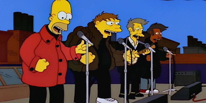 The Simpsons: Why Homer's Band Was Called The Be Sharps