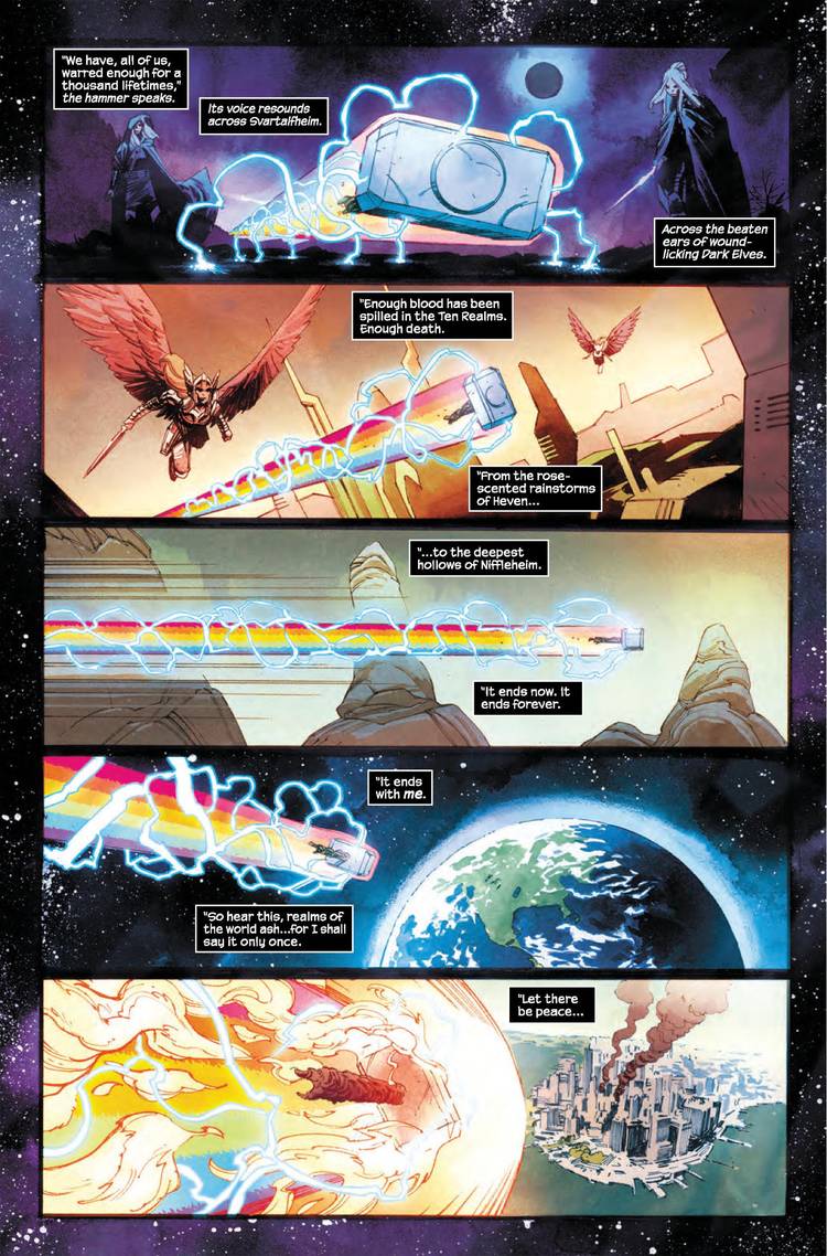 Exclusive Preview: THOR #1 Sends a Message To The Ten Realms