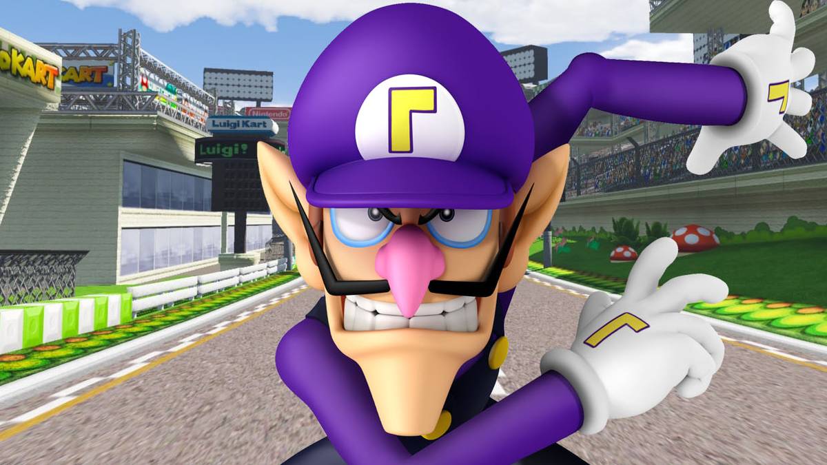Mario Kart Mod Forces Waluigi To Race On Foot Against Karts