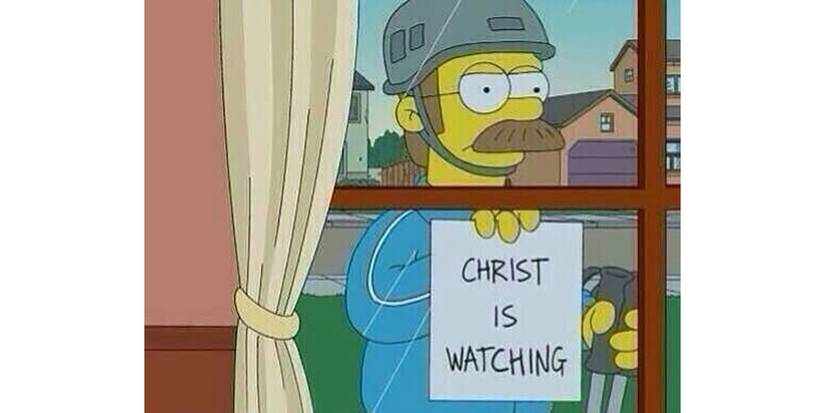 The Simpsons: 10 Funniest Ned Flanders Memes Only True Fans Will Understand