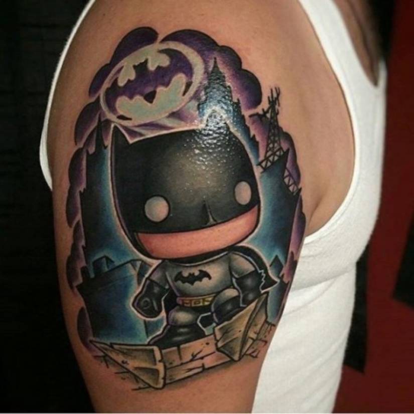 10 Batman Tattoos Only True Fans Will Understand