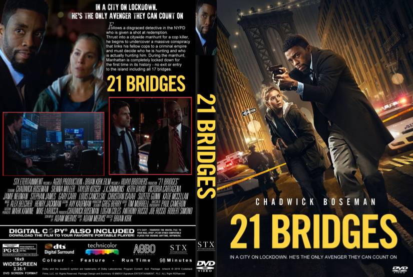 Chadwick Boseman’s 21 Bridges Movie Poster Includes 'Avenger' [Updated]