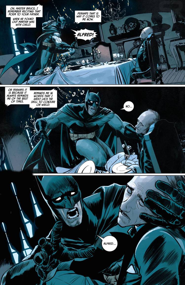 Batman Learns Alfred is Dead in Heartbreaking Preview
