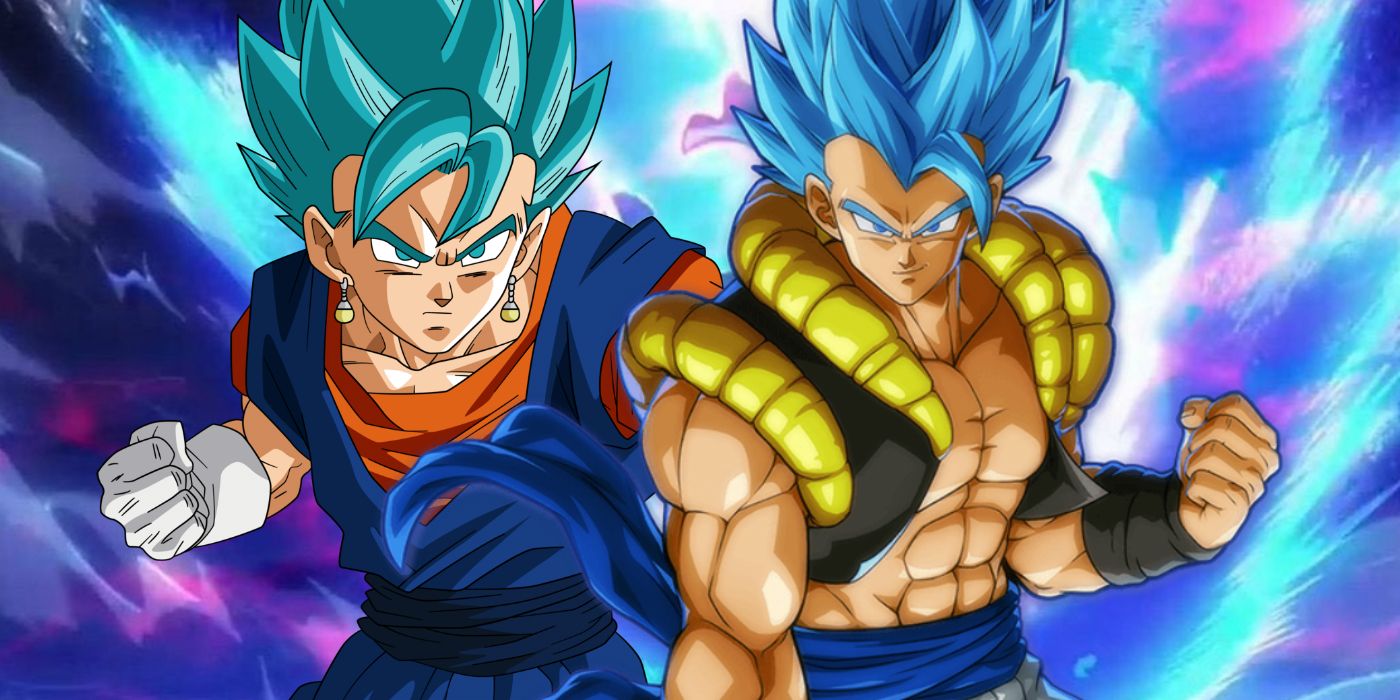 Dbz Gogeta And Vegito Fusion