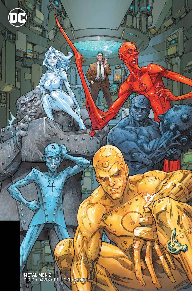Exclusive Preview: The 'Nth Metal Man' Joins DC's Universe